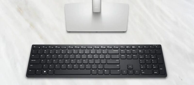 Wireless Keyboard (คีย์บอร์ด แบบไร้สาย) Dell KB500 (EN/TH ...